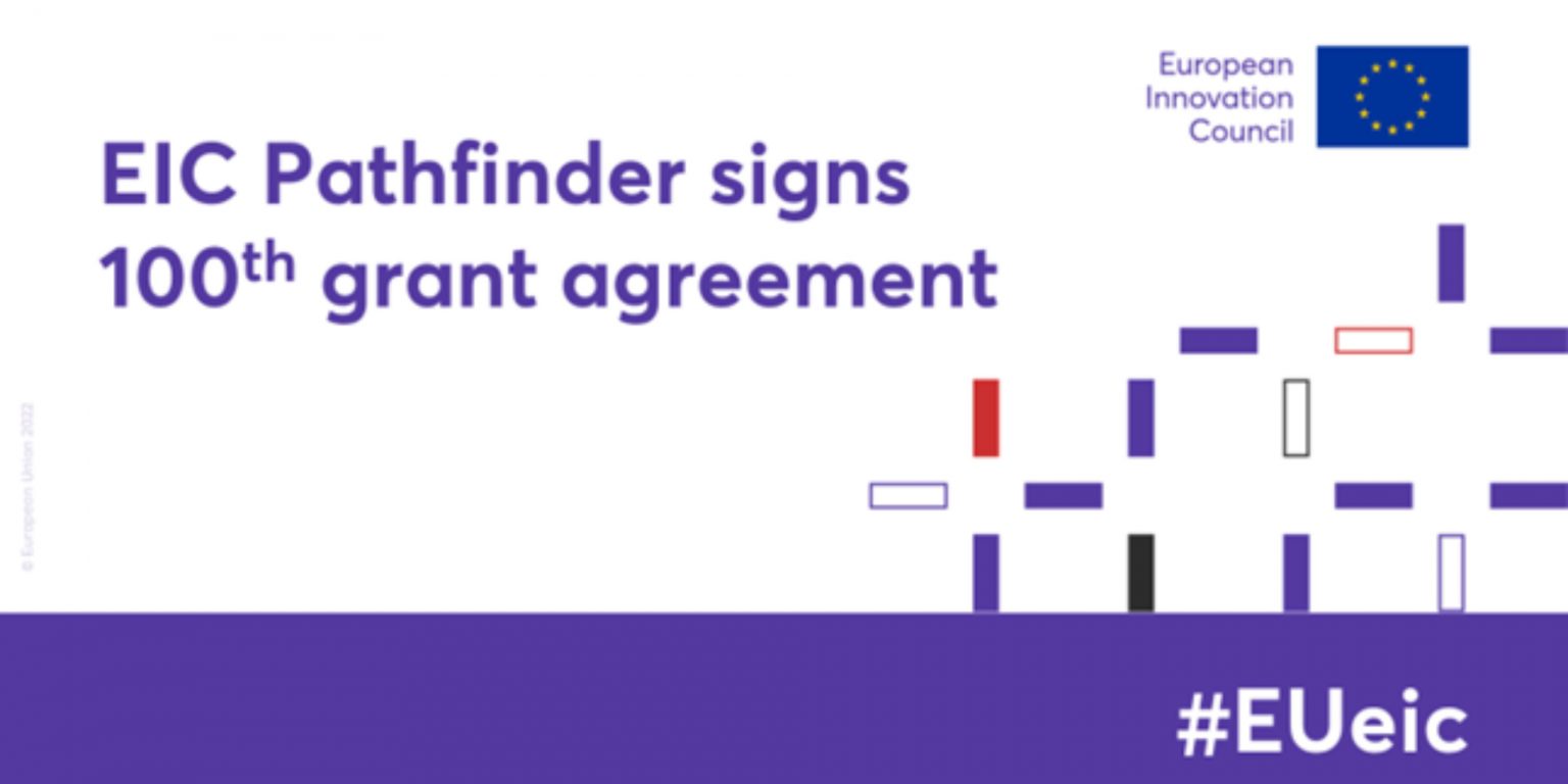 The European Innovation Council signs 100th Pathfinder grant agreement ...