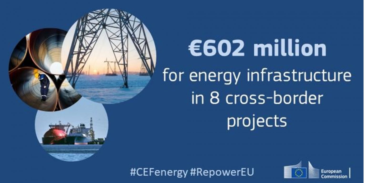 CEF Energy: over EUR 600 million of grants for 8 projects to develop ...