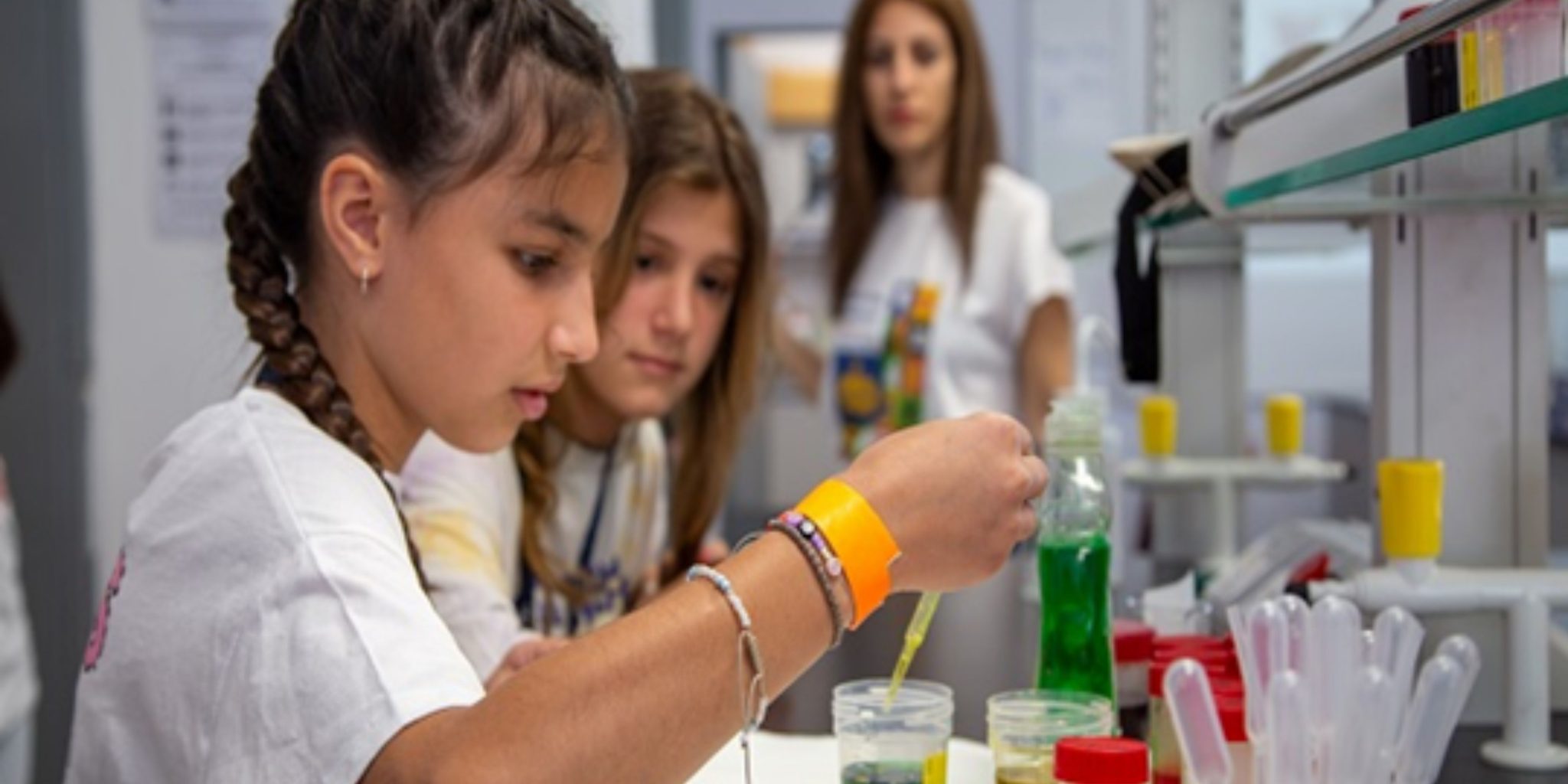 Frederick University: Girls aged 9-12 spent a colour-filled STEM Day at ...