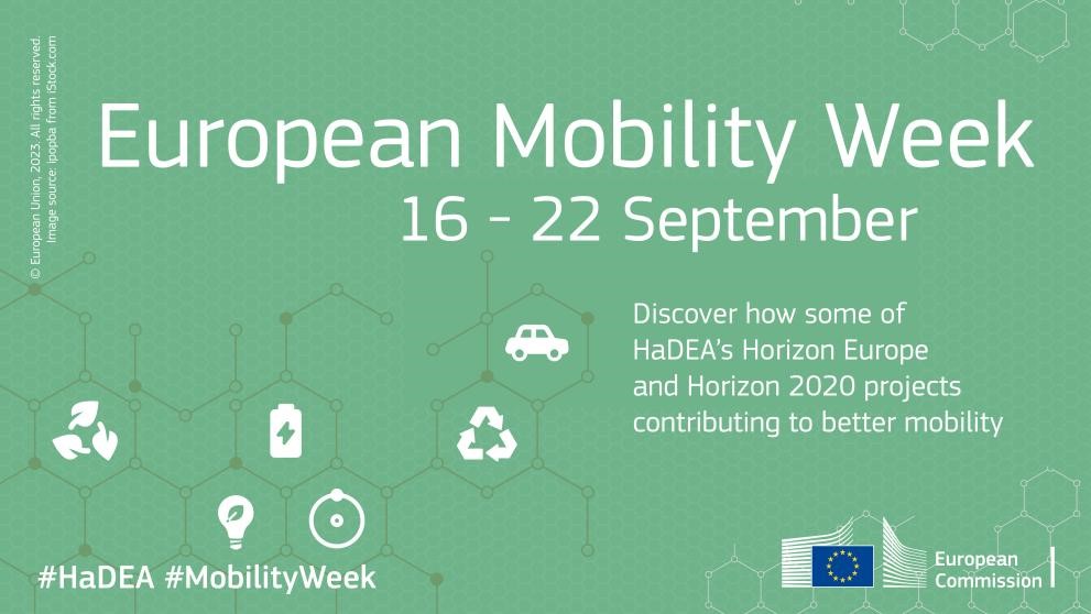 16 to 22 September – Mobility Week 2023: Discover HaDEA-managed ...