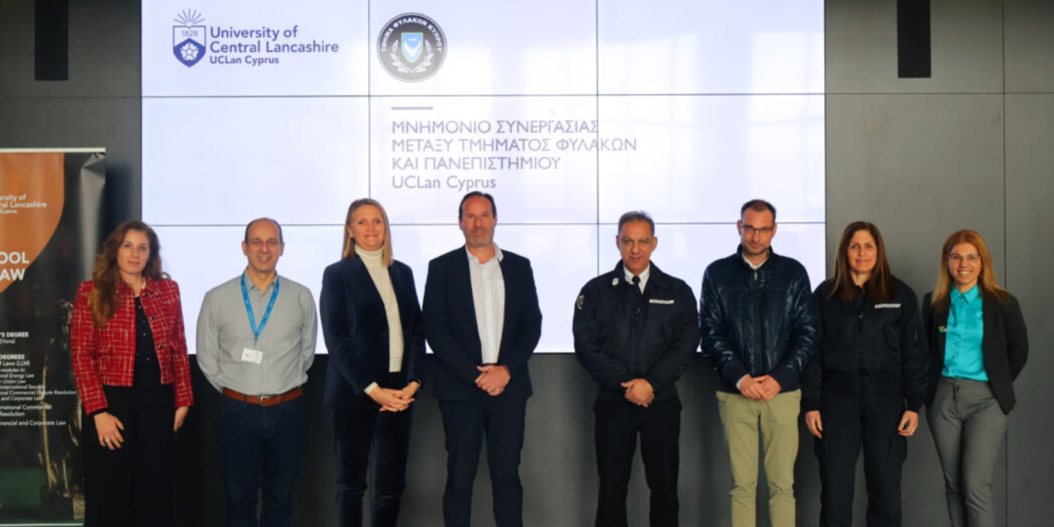UCLan Cyprus: MoU signing event between the Cyprus Prisons Department ...