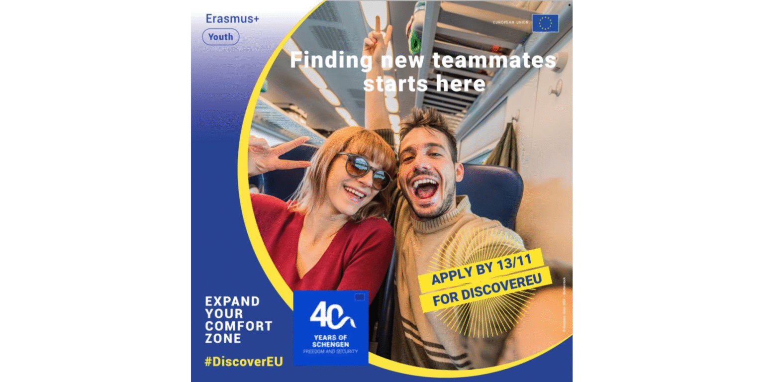 DiscoverEU celebrates 40 years of Schengen with 40,000 tickets for ...